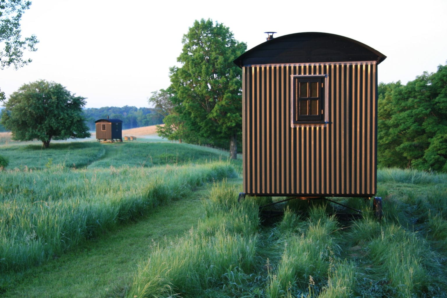 Handcrafted in England, delivered to the US | Plankbridge Shepherd's Huts